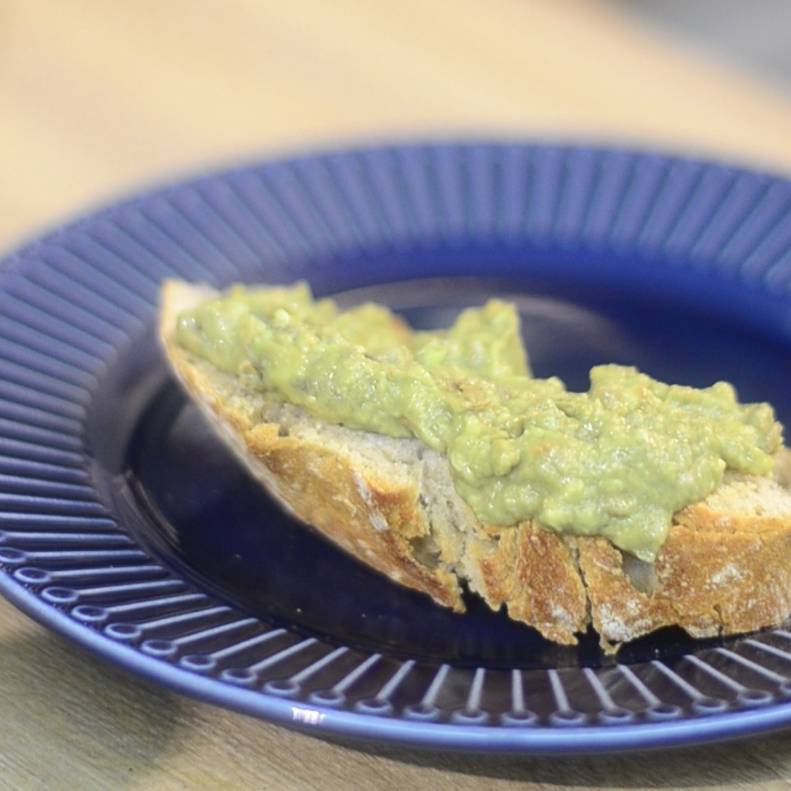 Simple Guacamole on Toast – A Singaporean Mum